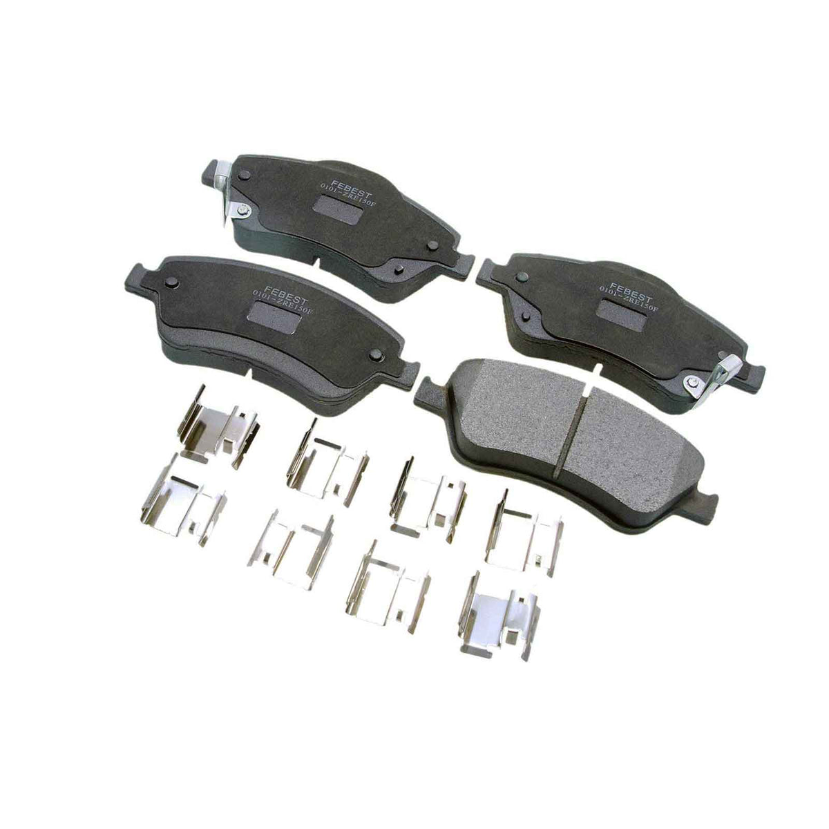 PAD KIT, DISC BRAKE, FRONT - KIT (WITH ANTI SQUEAL SHIM, WITH BRACKETS ...
